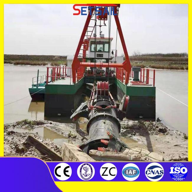 Set Sail Brand 10inch Cutter Suction Silt Dredger with Cutter Teeth