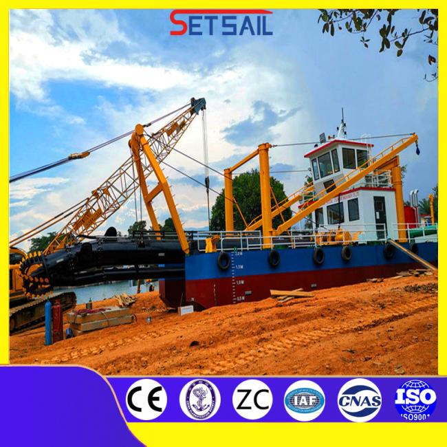 Set Sail Brand 10inch Cutter Suction Silt Dredger with Cutter Teeth