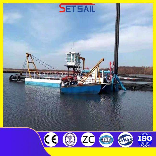 Set Sail Brand 10inch Cutter Suction Silt Dredger with Cutter Teeth
