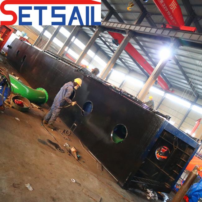 Small Diesel Engine Cutter Suction Dredger Used in River and Lake