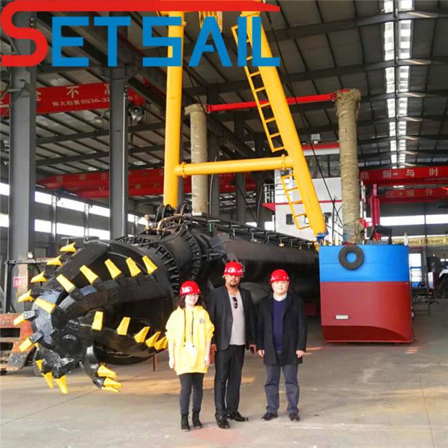 Automatic Diesel Engine Cutter Suction Dredger with Hydraulic Cutter Head