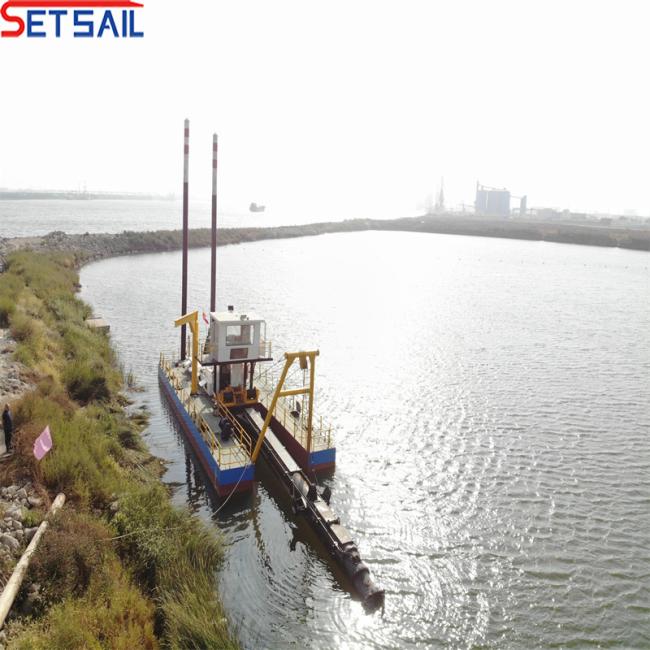 6 Inch Cutter Suction River Digging Sand Dredger with Monitoring