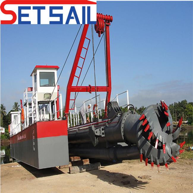 6 Inch Cutter Suction River Sand Dredging Vessel for Lake