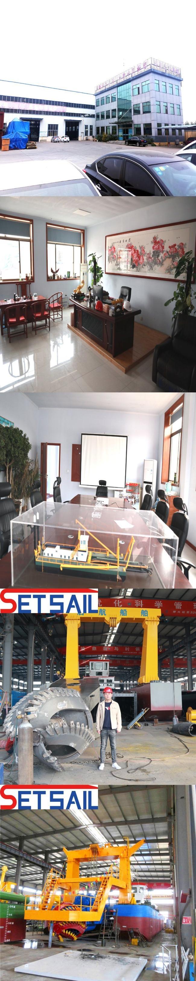 ISO Certification Cutter Suction Dredger Used in Port Construction