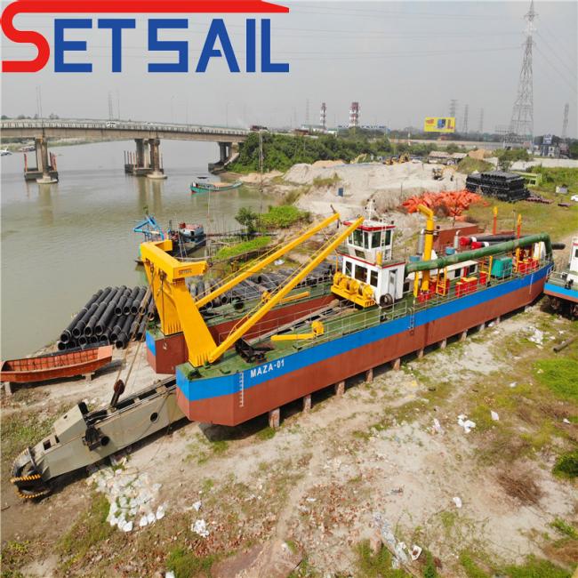 Full New Cutter Suction Dredger Used in River and Lake