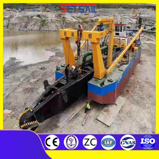 Full Automatic Diesel Engine Cutter Suction Digging Equipment