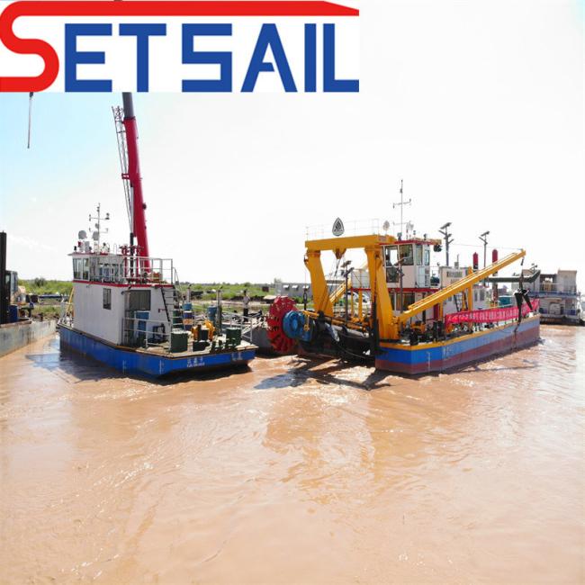 24 Inch Cutter Suction Sand Dredger with River