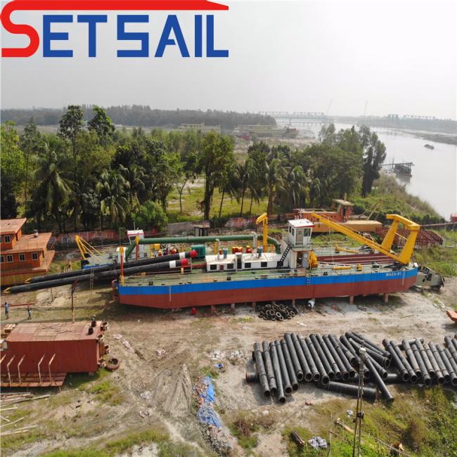 China Low Failture River Sand Dredger From River and Lake