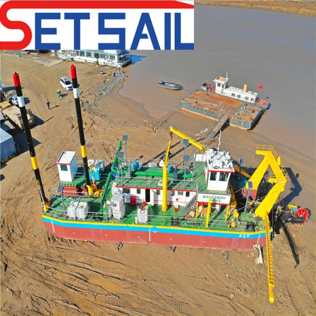 Set Sail Cutter Head Suction Dredger Ready in Stock