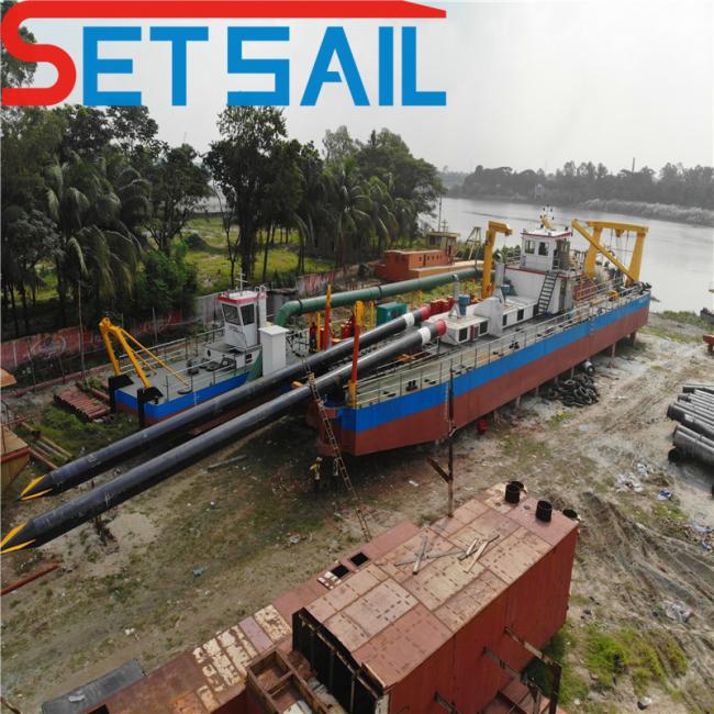 Cutter Suction River Sand Dredger for Inland Waterway River
