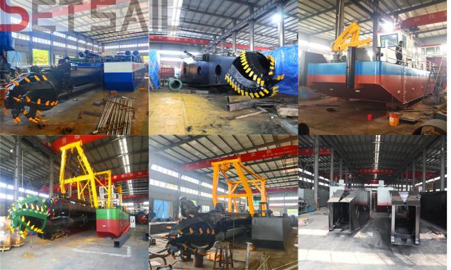 Advanced Technology Made Cutter Suction Dredging Sand Machinery