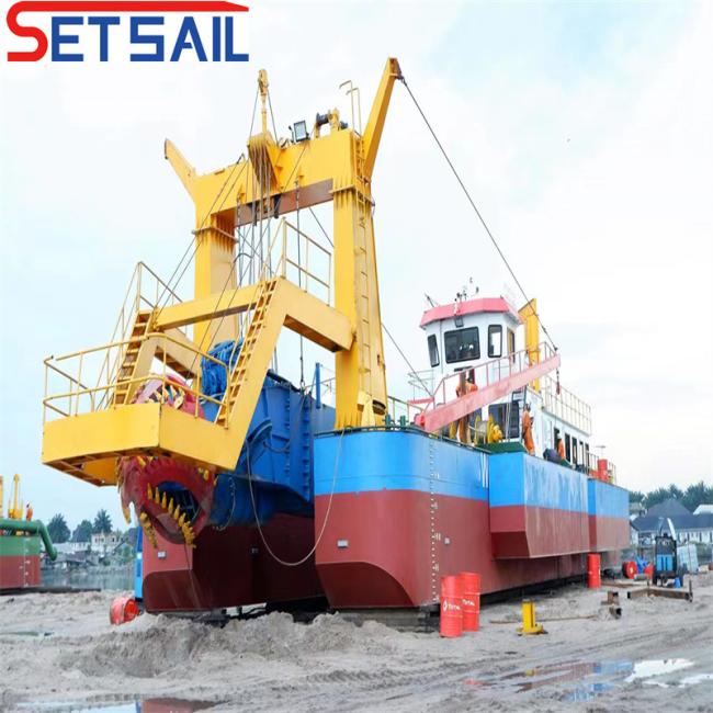 5-6 Pieces New Set Sail Mute Cutter Suction Hydraulic Dredger