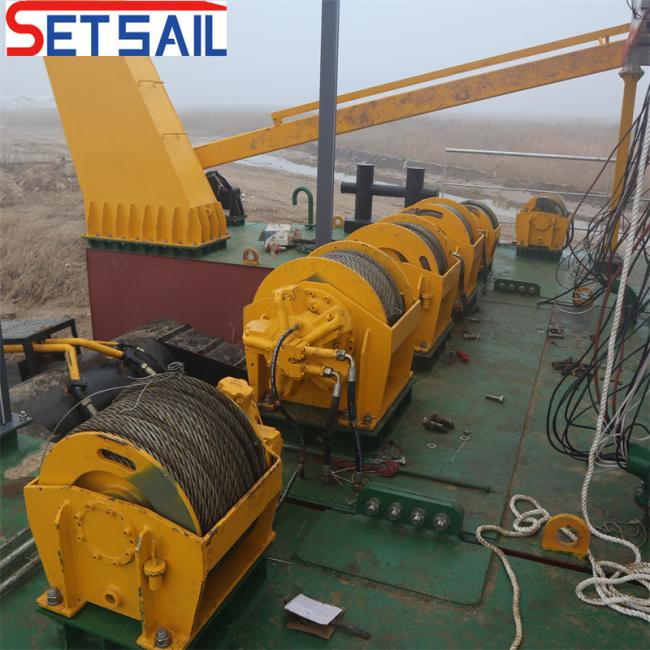 5-6 Pieces New Set Sail Mute Cutter Suction Hydraulic Dredger