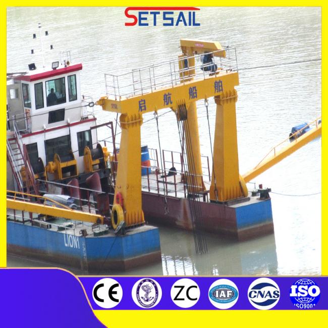 Cumins. Cat Chinese Brand Set Sail Cutter Suction Head Dredger