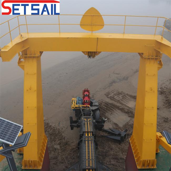 Diesel Set Sail Sand Suction Hydraulic Dredger