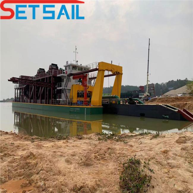 Water Flow 4000 20inch Cutter Sucton Dredger for Rvier Sand