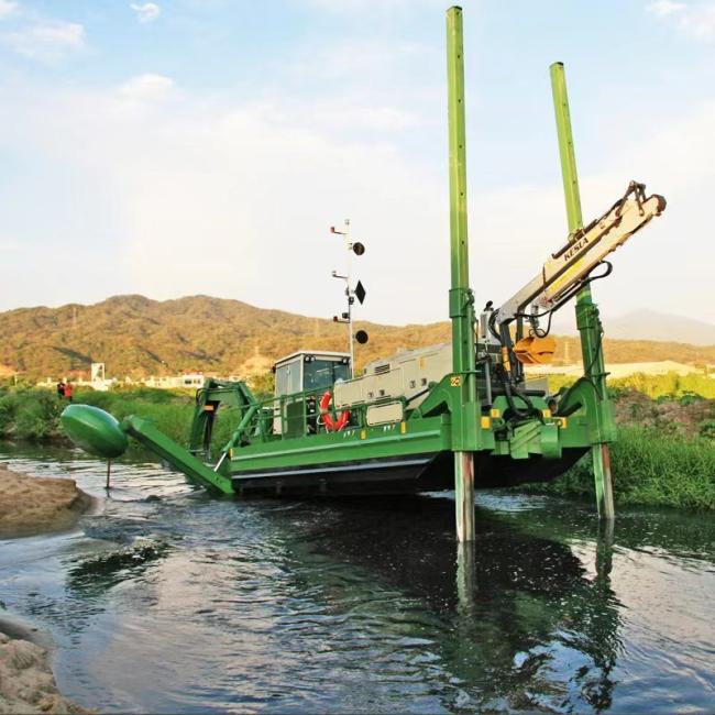 Full Automatic Amphibious River Sand Dredger for Ditch