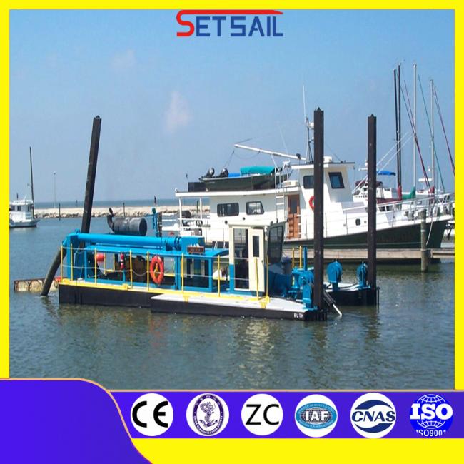 China Dredger Machine Cutter Suction Sand Pumping Dredger