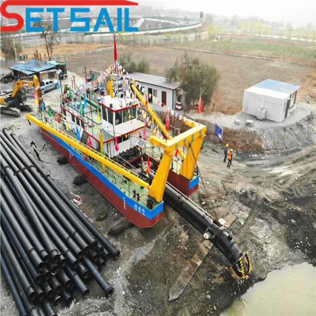 18 Inch Hydraulic Cutter Suction Sand Pumping Dredger for Sale