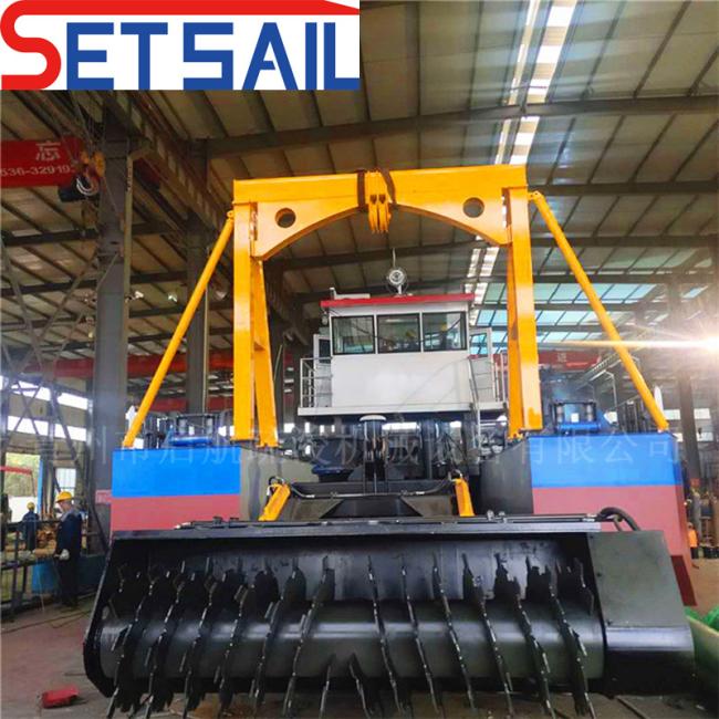 Diesel Engine Drive River Sand Pump Trailing Suction Hopper Dredger