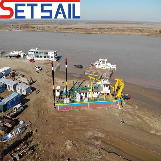 Large Capacity Wheel Bucket Dredger Used in River Sand