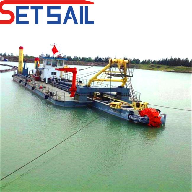 Low Failure Hydraulic System Wheel Bucket Clay Dredger for River