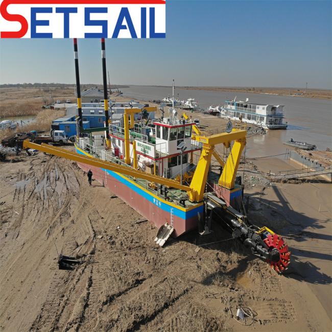 Low Failure Hydraulic System Wheel Bucket Clay Dredger for River