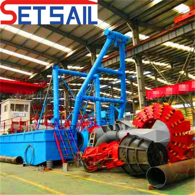 Low Failure Hydraulic System Wheel Bucket Clay Dredger for River