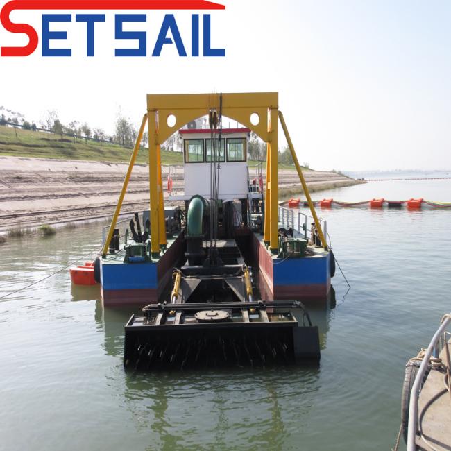 Rexroth Hydraulic Cutter Trailing Hopper Suction Silt Dredger for Sale