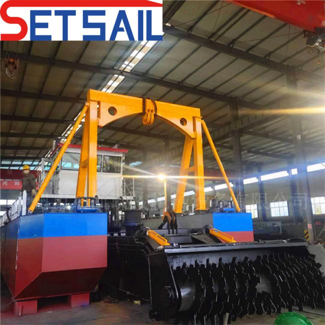 Rexroth Hydraulic Cutter Trailing Hopper Suction Silt Dredger for Sale