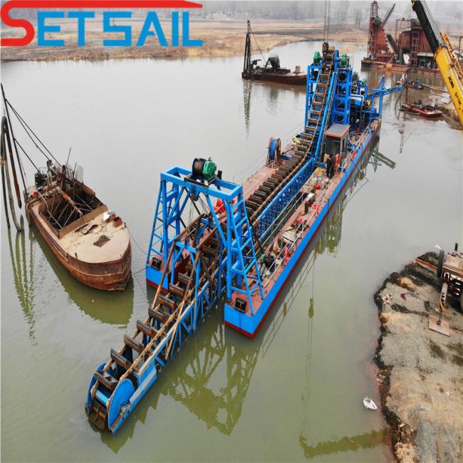 Factory Price Bucket Chain Type Gold Mining Dredger