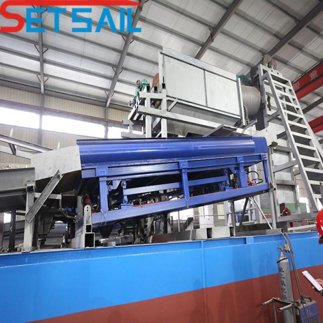 Chain Bucket Sand Gold Diamond Dredger Vessel Used in River