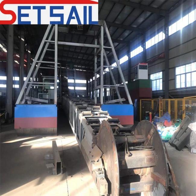 Customized Chain Bucket River Gold Dredger with Trommel Screen