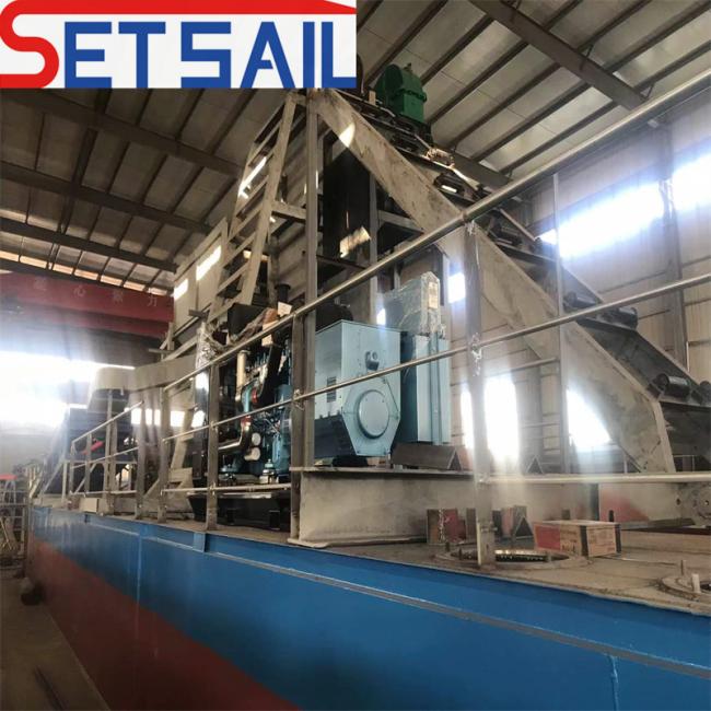 Generator Sets Chain Bucket River Sand Diamond Dredging Equipment
