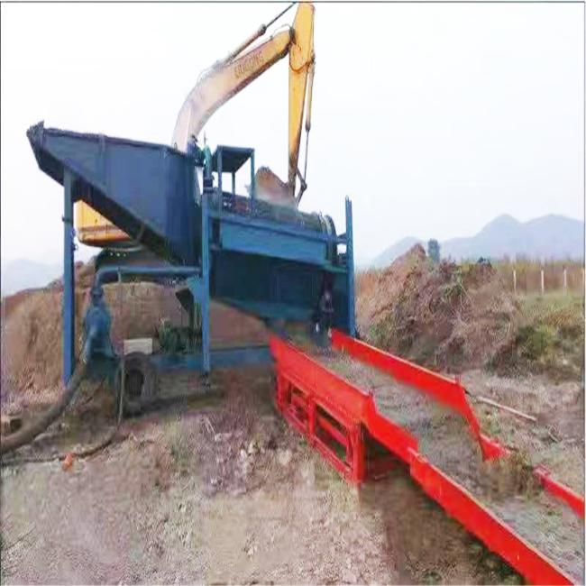 Durable Steel Plate Made Land Mining Machine for Gold