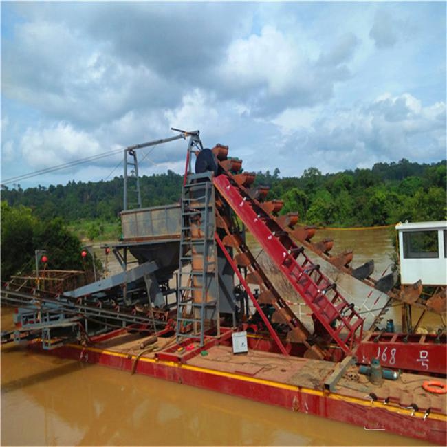 Low Price Chain Bucekt Mining Gold Diamond Dredger for Sale