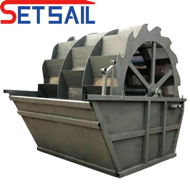Low Failure Electric Power Wheel Sand Washing Machine
