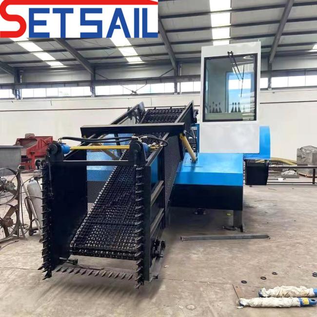 China Cheap Price Big Sea Weed Harvester for River Floating Waste