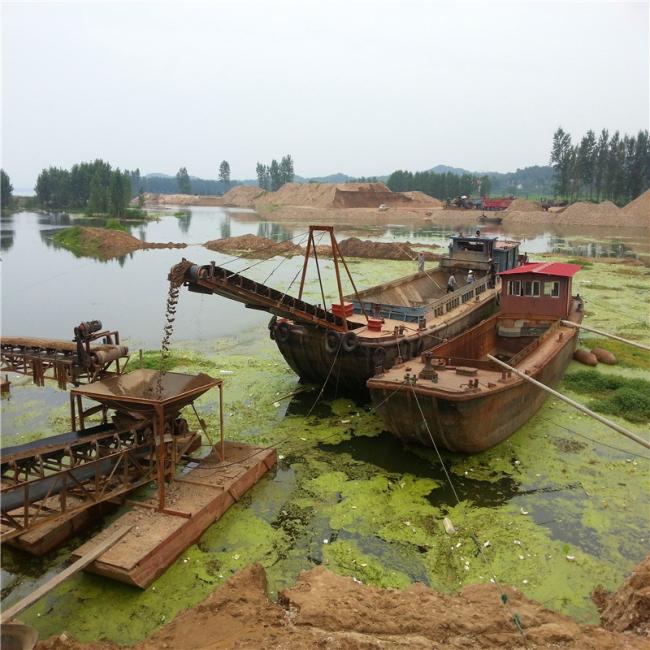 Reasonable Price River Mud Transportation Barge for Lake Sand