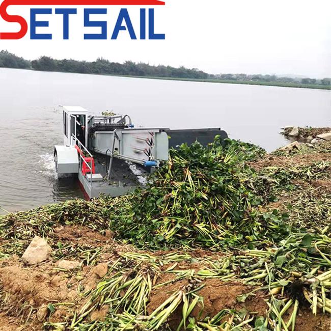 Amphibious River Floating Garbage Cleaning Vessel with Customized Design