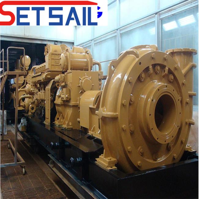 Wn Type River Suction Sand Pump for Wheel Bucket Dredger