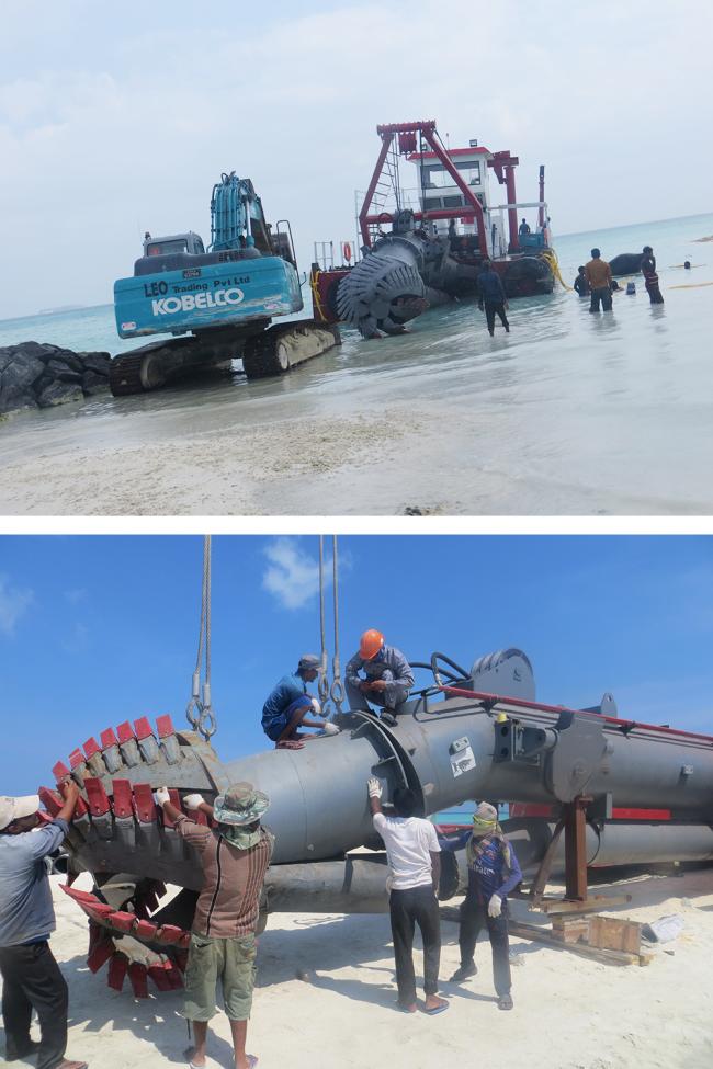 Dredger quality testing and inspection