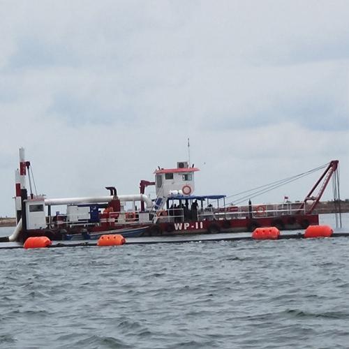 Cutter Head Sand Dredger in operation
