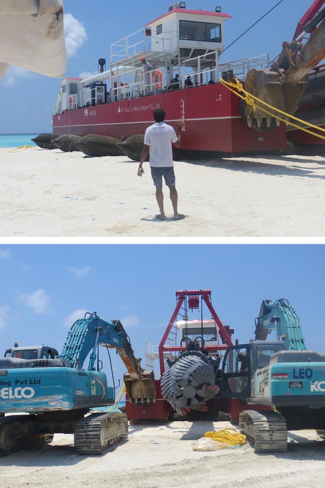 JMD550 Cutter power suction dredger installation and training