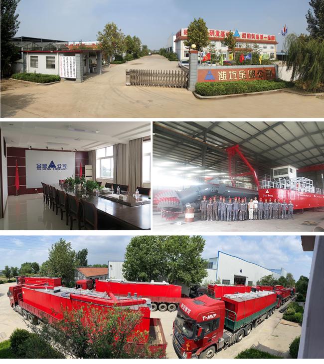 Weifang Jin Meng Dredger Company factory exterior