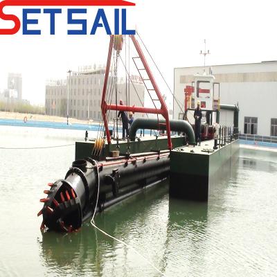 Cina Zinc Spelter Tecnica asettica Motore diesel da 8 pollici Tagliatore idraulico Succion Dredger in vendita