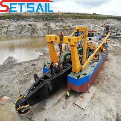 Cina Fada Gerbox 8 Inch Cutter Succion Dredger con altezza di 1,5 m e motore diesel idraulico in vendita