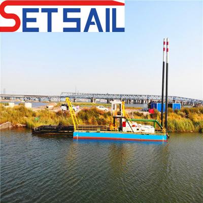 Cina 1.5m altezza ciclone tipo 8 pollici cutter aspirazione dragaggio vascello di sabbia con ancoraggio in vendita