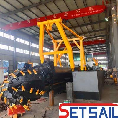 Cina Dredger a aspirazione a taglio da 200 m3/h con capacità e prestazioni di motore diesel idraulico in vendita