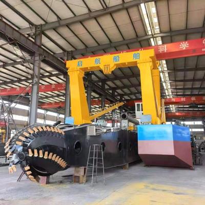 Cina Dredger a aspirazione a taglio da 200 m3/h con capacità e prestazioni di motore diesel idraulico in vendita